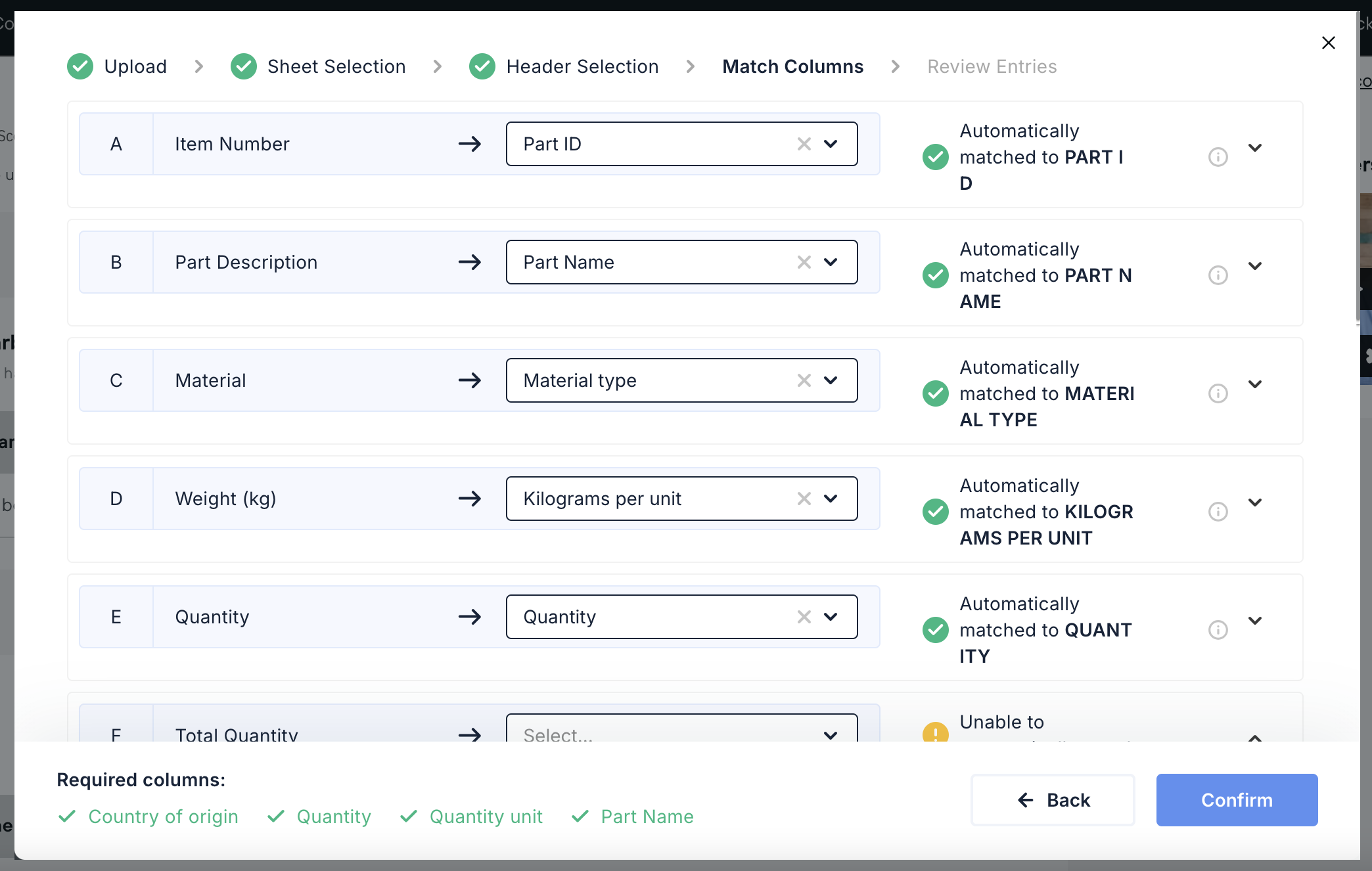 How do I calculate a PCF?
